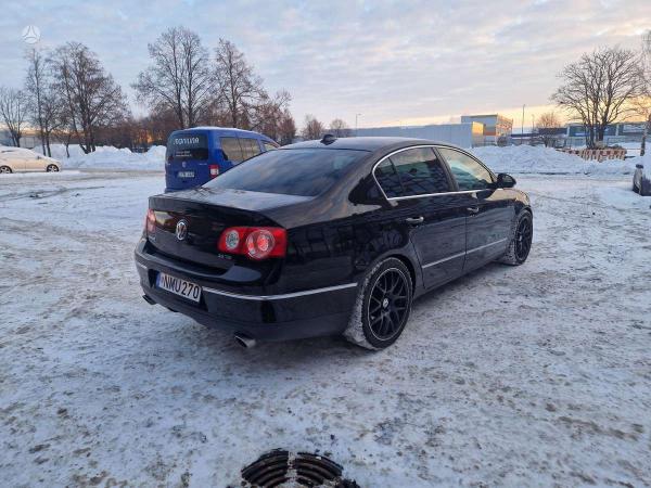 Black Volkswagen Passat 2008 in Kaunas, with an engine capacity of 3.17 L and mileage of 209 thousand km for 3300 €, photo 5 on AUTOMOTO.COM.LV
