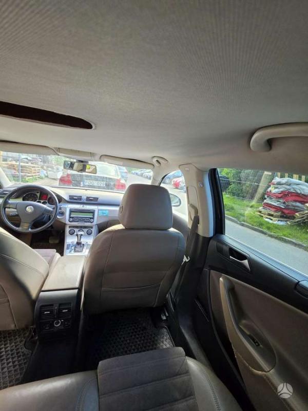 Melns Volkswagen Passat 2008 Viļņa, ar dzinēja tilpumu 3.17 L un nobraukumu 317 tūkst. km par 2000 €, foto 5 vietnē AUTOMOTO.COM.LV