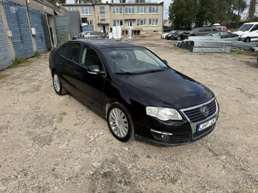 Черный Фольксваген Пассат 2008 в Кретинга, объемом двигателя 1.90 л и пробегом 290 тыс. км за 1450 €, фото 1 на AUTOMOTO.COM.LV