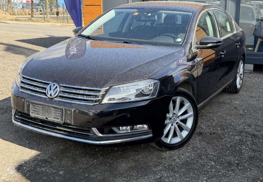 Melns Volkswagen Passat 2010 Kauņa, ar dzinēja tilpumu 2.00 L un nobraukumu 312 tūkst. km par 4150 €, foto 1 vietnē AUTOMOTO.COM.LV