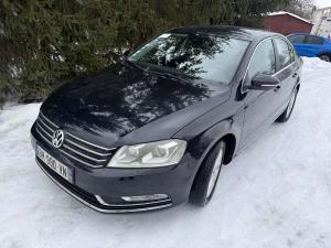Melns Volkswagen Passat 2011 Kauņa, ar dzinēja tilpumu 1.97 L un nobraukumu 370 tūkst. km par 3200 €, foto  vietnē AUTOMOTO.COM.LV