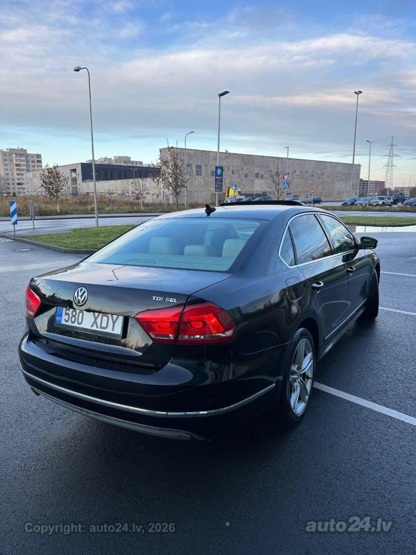 Melns Volkswagen Passat 2013 Tallina, ar dzinēja tilpumu 2.00 L un nobraukumu 180 tūkst. km par 7499 €, foto 4 vietnē AUTOMOTO.COM.LV