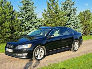 Black Volkswagen Passat 2013 in Vilnius, with an engine capacity of 1.97 L and mileage of 315 thousand km for 5700 €, photo  on AUTOMOTO.COM.LV