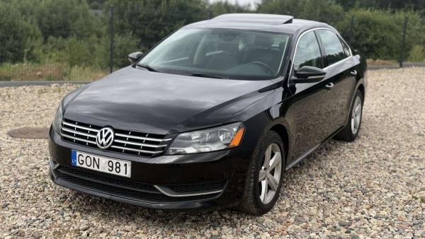 Melns Volkswagen Passat 2013 Viļņa, ar dzinēja tilpumu 1.97 L un nobraukumu 234 tūkst. km par 3800 €, foto 1 vietnē AUTOMOTO.COM.LV