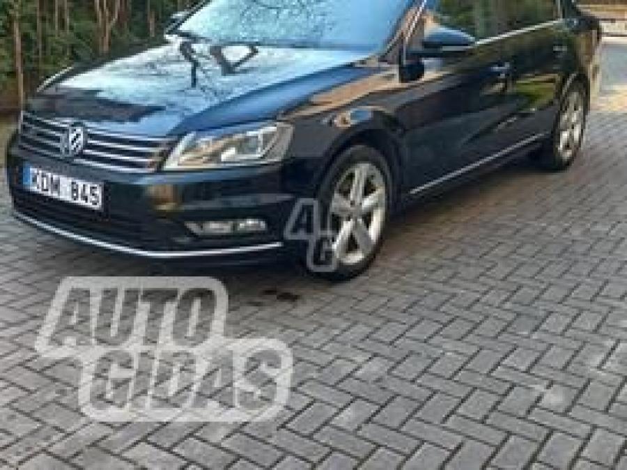 Black Volkswagen Passat 2014 in Kaunas, with an engine capacity of 2.00 L and mileage of 240 thousand km for 6300 €, photo 1 on AUTOMOTO.COM.LV