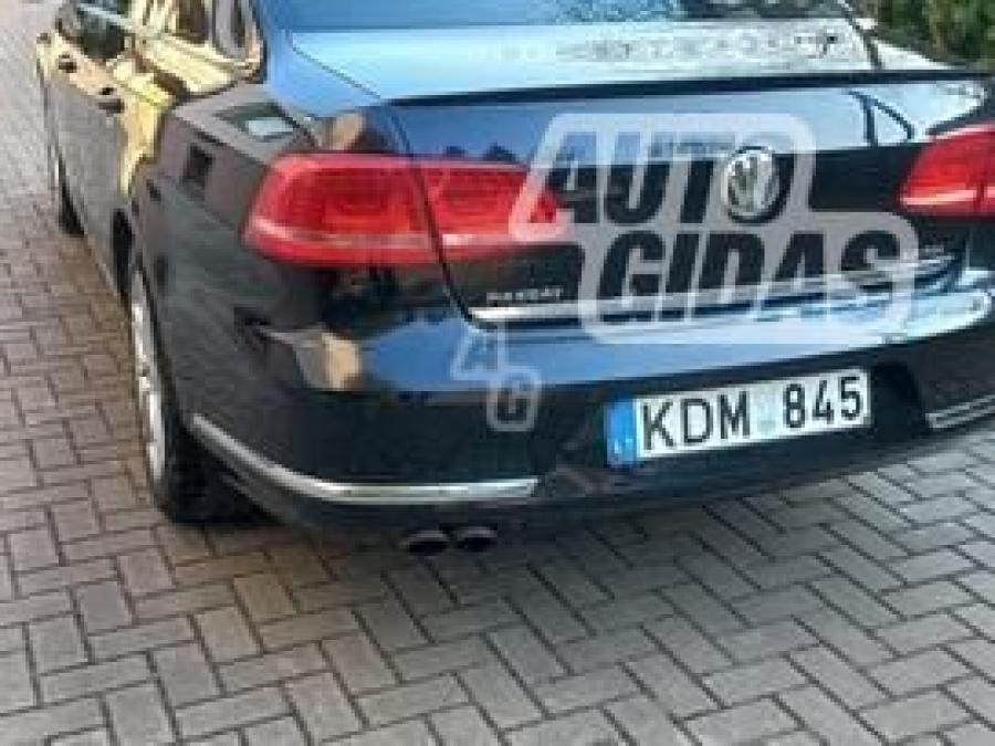 Black Volkswagen Passat 2014 in Kaunas, with an engine capacity of 2.00 L and mileage of 240 thousand km for 6300 €, photo 9 on AUTOMOTO.COM.LV