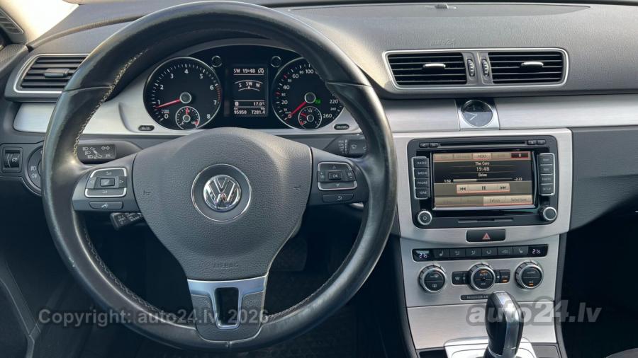 Black Volkswagen Passat 2014 in Tallinn, with an engine capacity of 1.40 L and mileage of 96 thousand km for 9999 €, photo 18 on AUTOMOTO.COM.LV