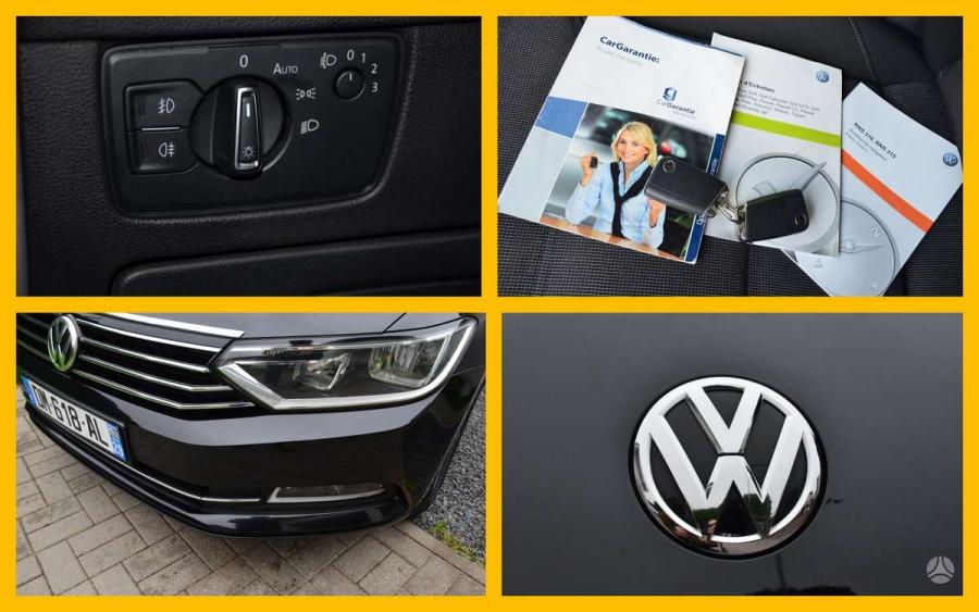 Black Volkswagen Passat 2015 in Kaunas, with an engine capacity of 2.00 L and mileage of 249 thousand km for 8650 €, photo 28 on AUTOMOTO.COM.LV