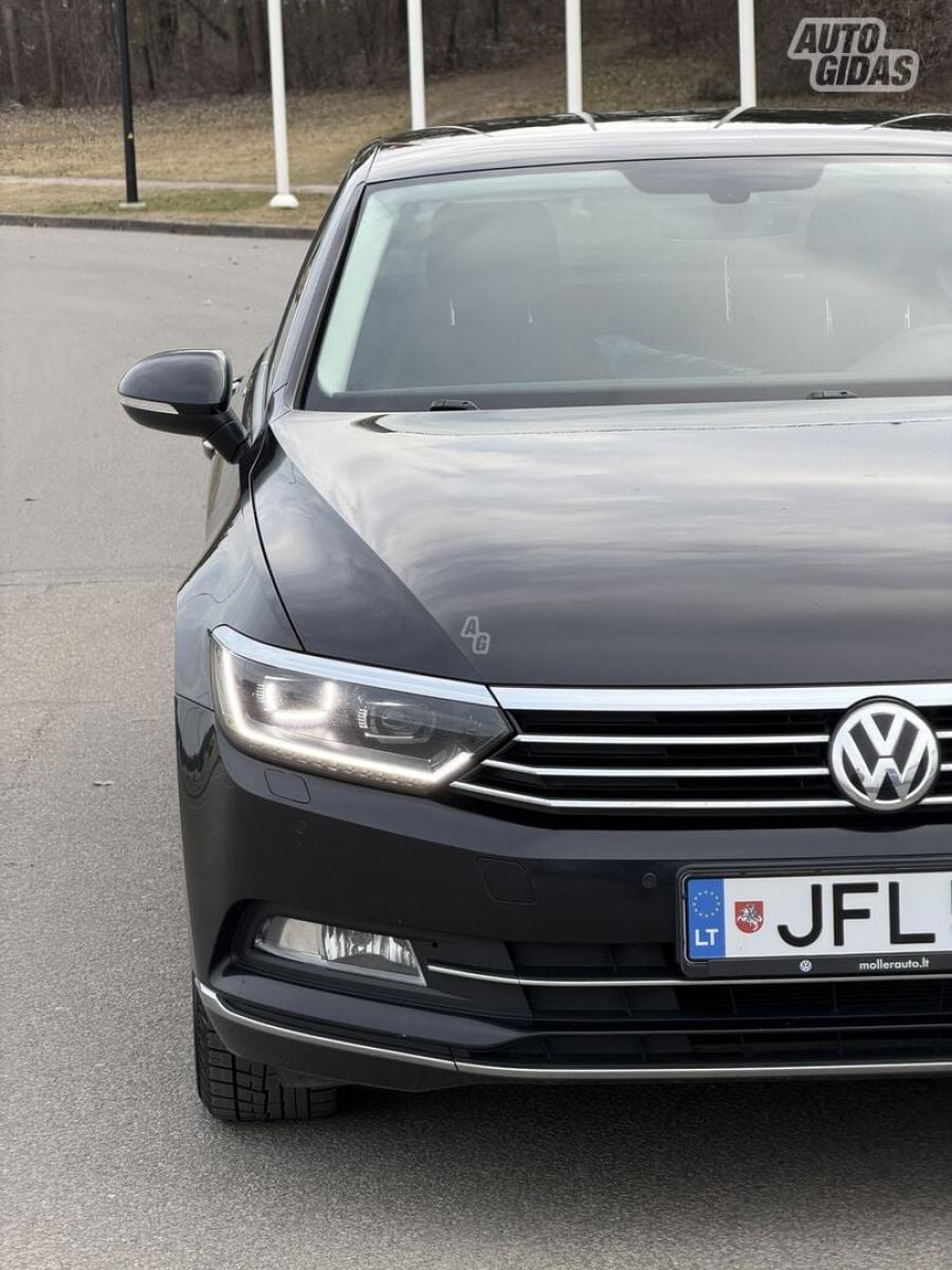 Black Volkswagen Passat 2016 in Vilnius, with an engine capacity of 1.40 L and mileage of 216 thousand km for 10000 €, photo 8 on AUTOMOTO.COM.LV