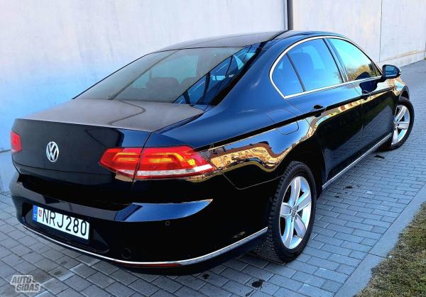 Black Volkswagen Passat 2016 in Radviliskis, with an engine capacity of 1.40 L and mileage of 269 thousand km for 7350 €, photo 7 on AUTOMOTO.COM.LV