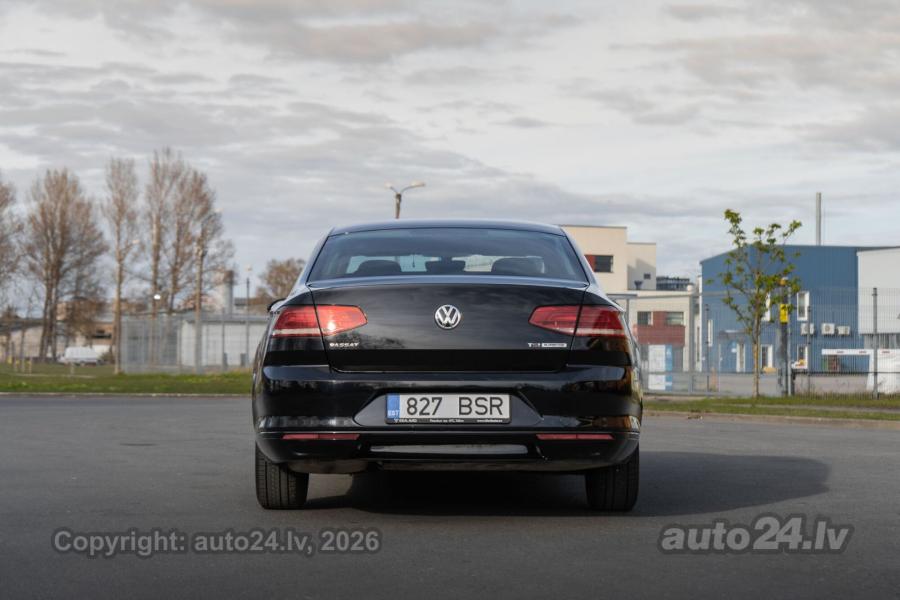 Black Volkswagen Passat 2016 in Tallinn, with an engine capacity of 1.40 L and mileage of 120 thousand km for 13500 €, photo 5 on AUTOMOTO.COM.LV