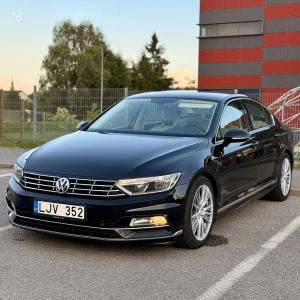 Black Volkswagen Passat 2016 in Vilnius, with an engine capacity of 1.80 L and mileage of 104 thousand km for 11500 €, photo  on AUTOMOTO.COM.LV