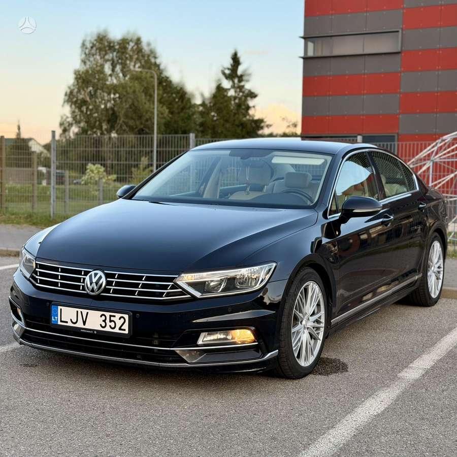 Melns Volkswagen Passat 2016 Viļņa, ar dzinēja tilpumu 1.80 L un nobraukumu 104 tūkst. km par 11500 €, foto 1 vietnē AUTOMOTO.COM.LV