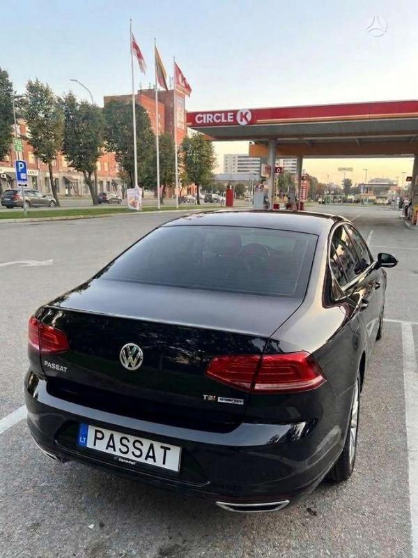 Melns Volkswagen Passat 2016 Kauņa, ar dzinēja tilpumu 1.40 L un nobraukumu 183 tūkst. km par 9800 €, foto 6 vietnē AUTOMOTO.COM.LV