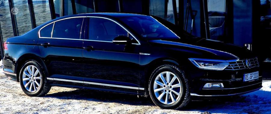 Melns Volkswagen Passat 2017 Kretinga, ar dzinēja tilpumu 2.00 L un nobraukumu 191 tūkst. km par 14750 €, foto 5 vietnē AUTOMOTO.COM.LV