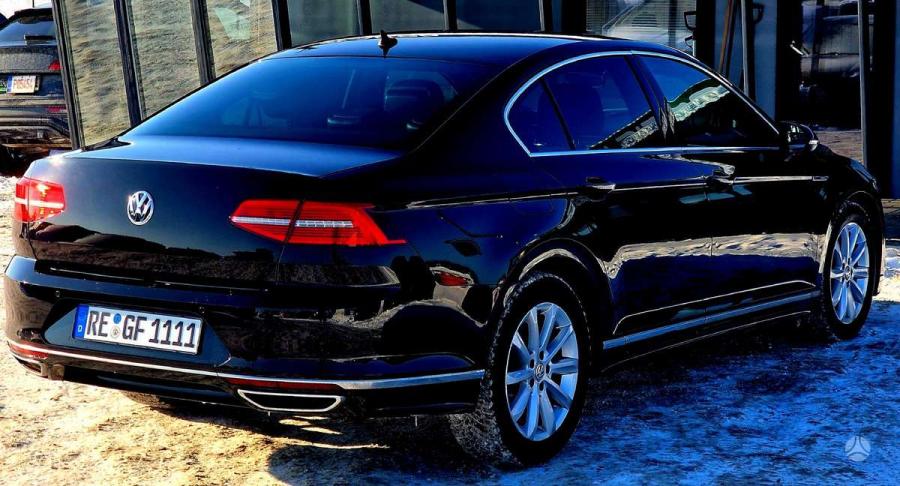 Melns Volkswagen Passat 2017 Kretinga, ar dzinēja tilpumu 2.00 L un nobraukumu 191 tūkst. km par 14750 €, foto 6 vietnē AUTOMOTO.COM.LV