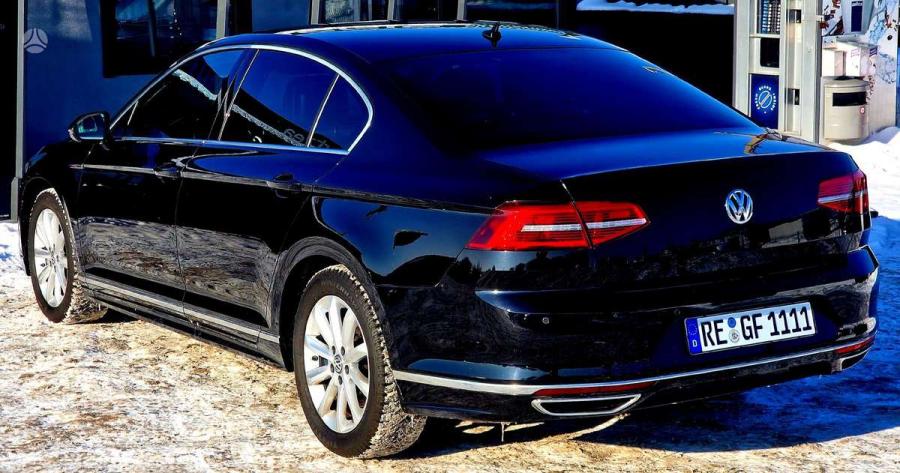 Melns Volkswagen Passat 2017 Kretinga, ar dzinēja tilpumu 2.00 L un nobraukumu 191 tūkst. km par 14750 €, foto 8 vietnē AUTOMOTO.COM.LV