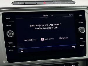Black Volkswagen Passat 2017 in Vilnius, with an engine capacity of 1.40 L and mileage of 137 thousand km for 10999 €, photo 26 on AUTOMOTO.COM.LV