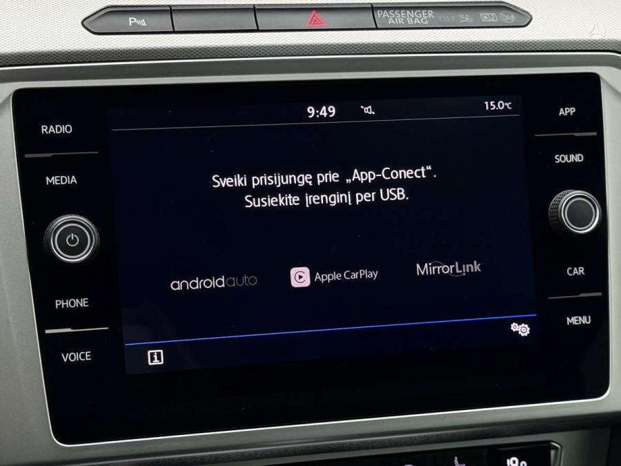Melns Volkswagen Passat 2017 Viļņa, ar dzinēja tilpumu 1.40 L un nobraukumu 137 tūkst. km par 10499 €, foto 26 vietnē AUTOMOTO.COM.LV