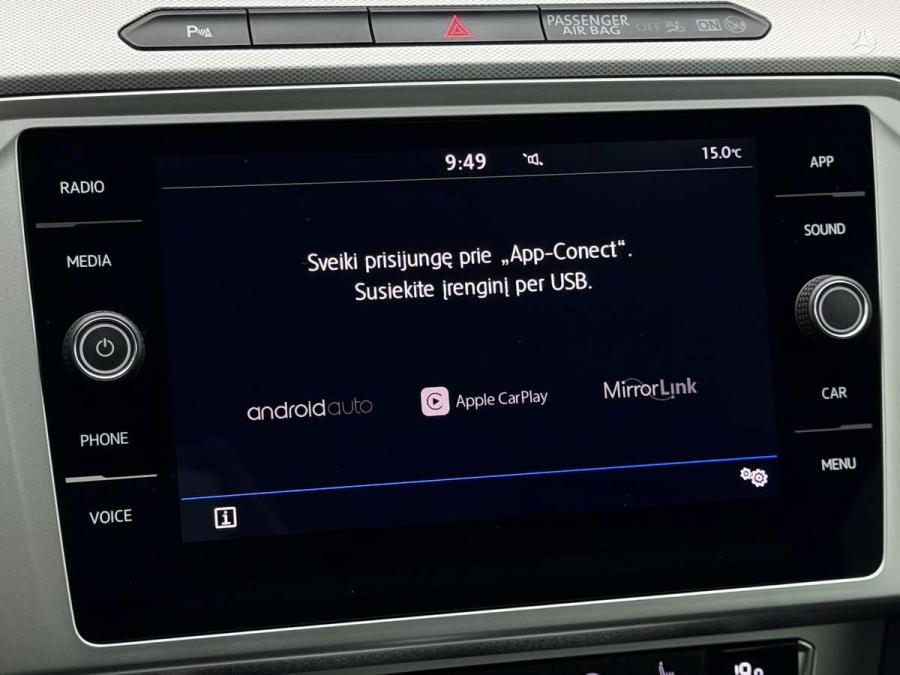 Melns Volkswagen Passat 2017 Viļņa, ar dzinēja tilpumu 1.40 L un nobraukumu 137 tūkst. km par 10499 €, foto 26 vietnē AUTOMOTO.COM.LV
