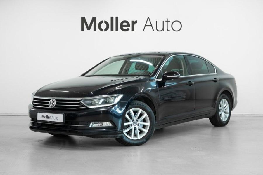 Black Volkswagen Passat 2017 in Vilnius, with an engine capacity of 1.40 L and mileage of 185 thousand km for 11500 €, photo 1 on AUTOMOTO.COM.LV
