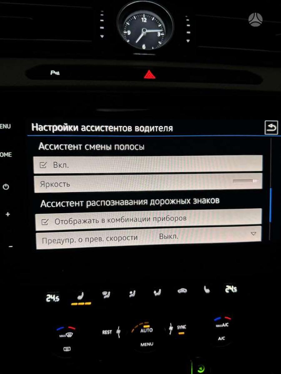 Черный Фольксваген Пассат 2018 в Вильнюс, объемом двигателя 1.97 л и пробегом 250 тыс. км за 15000 €, фото 26 на AUTOMOTO.COM.LV
