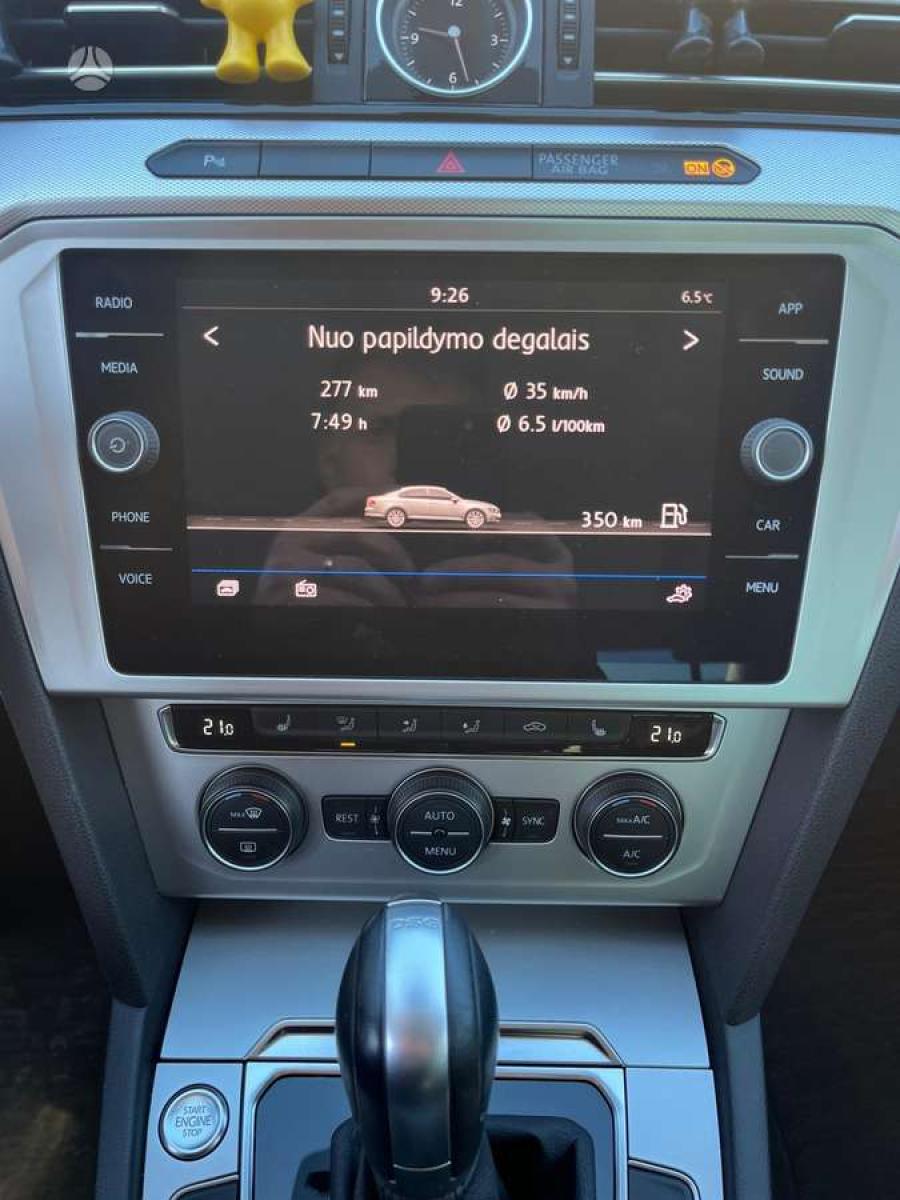 Melns Volkswagen Passat 2018 Klaipėda, ar dzinēja tilpumu 1.97 L un nobraukumu 98 tūkst. km par 14800 €, foto 18 vietnē AUTOMOTO.COM.LV