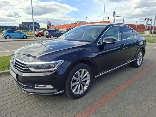 Melns Volkswagen Passat 2018 Viļņa, ar dzinēja tilpumu 1.40 L un nobraukumu 186 tūkst. km par 11800 €, foto 1 vietnē AUTOMOTO.COM.LV