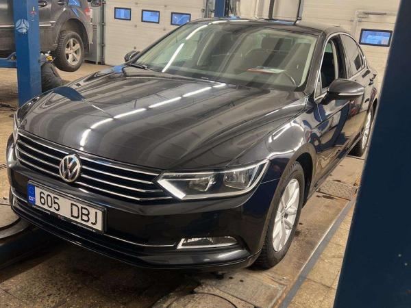 Black Volkswagen Passat 2019 in Vilnius, with an engine capacity of 1.97 L and mileage of 180 thousand km for 15200 €, photo 1 on AUTOMOTO.COM.LV