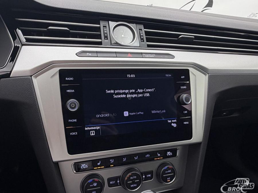 Черный Фольксваген Пассат 2019 в Авиженяй, объемом двигателя 1.50 л и пробегом 123 тыс. км за 14900 €, фото 38 на AUTOMOTO.COM.LV