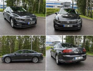 Melns Volkswagen Passat 2019 Ukmergė, ar dzinēja tilpumu 1.97 L un nobraukumu 152 tūkst. km par 14990 €, foto  vietnē AUTOMOTO.COM.LV