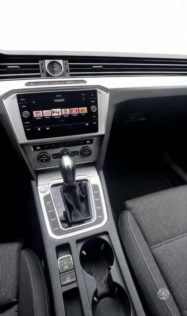 Melns Volkswagen Passat 2019 Kauņa, ar dzinēja tilpumu 1.39 L un nobraukumu 75 tūkst. km par 15500 €, foto 10 vietnē AUTOMOTO.COM.LV