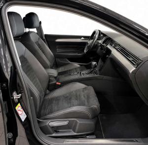 Black Volkswagen Passat 2020 in Kaunas, with an engine capacity of 1.97 L and mileage of 129 thousand km for 18900 €, photo 8 on AUTOMOTO.COM.LV
