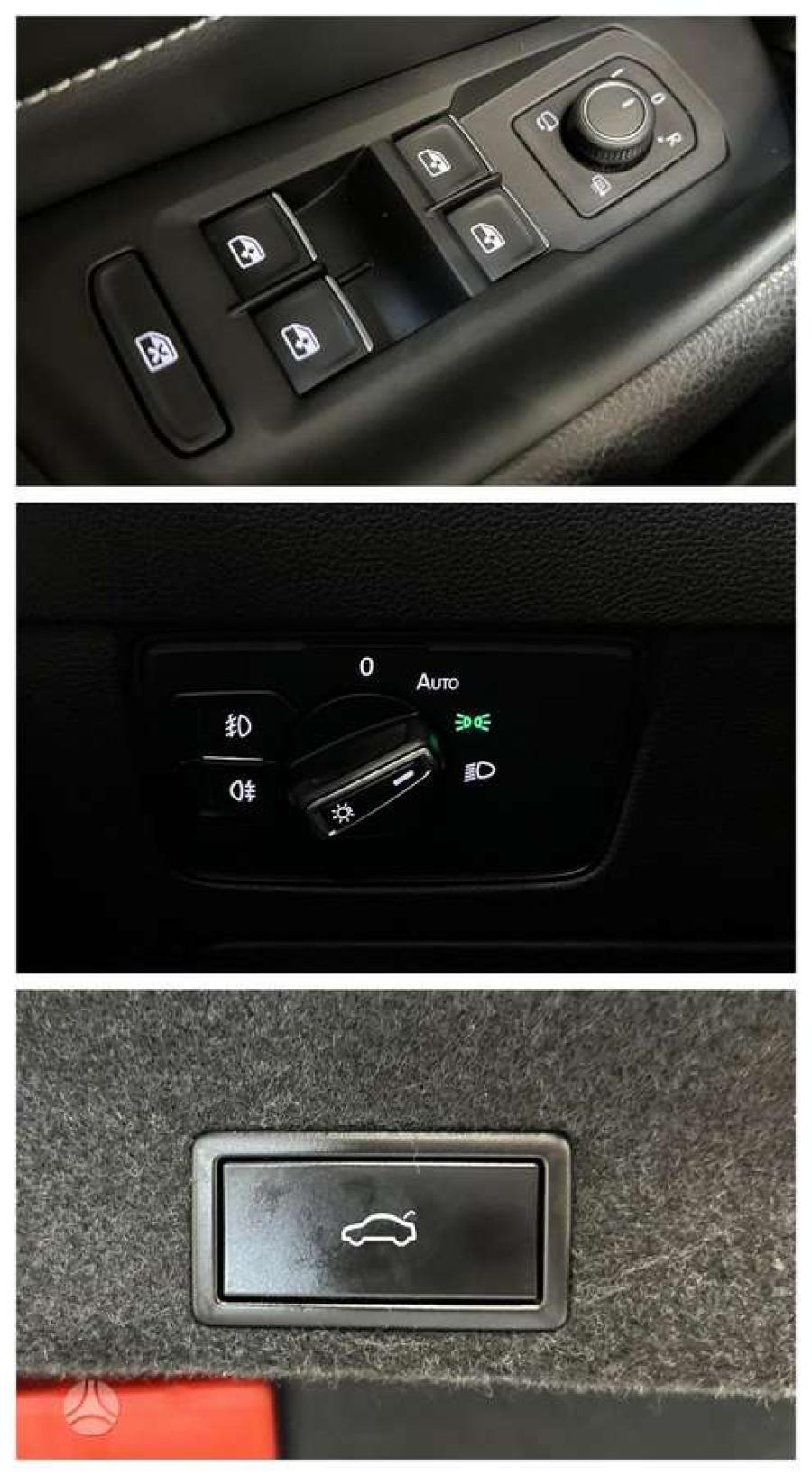 Black Volkswagen Passat 2020 in Kaunas, with an engine capacity of 1.97 L and mileage of 129 thousand km for 18900 €, photo 11 on AUTOMOTO.COM.LV