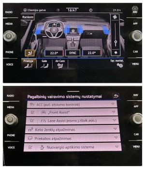 Black Volkswagen Passat 2020 in Kaunas, with an engine capacity of 1.97 L and mileage of 129 thousand km for 18900 €, photo 12 on AUTOMOTO.COM.LV