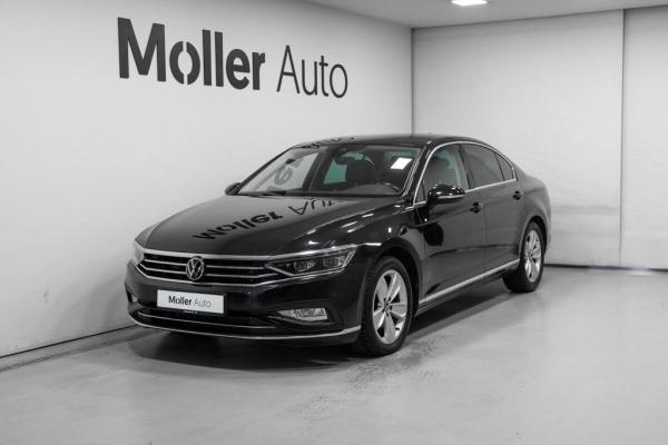 Melns Volkswagen Passat 2020 Viļņa, ar dzinēja tilpumu 1.50 L un nobraukumu 141 tūkst. km par 18950 €, foto  vietnē AUTOMOTO.COM.LV
