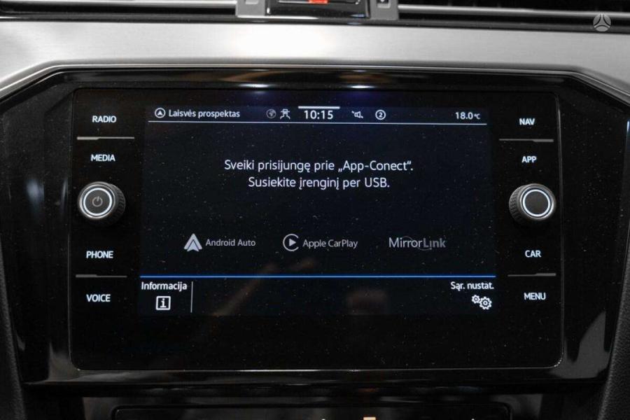 Melns Volkswagen Passat 2020 Viļņa, ar dzinēja tilpumu 1.50 L un nobraukumu 141 tūkst. km par 18600 €, foto 14 vietnē AUTOMOTO.COM.LV