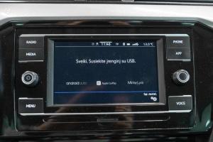 Black Volkswagen Passat 2021 in Vilnius, with an engine capacity of 1.50 L and mileage of 97 thousand km for 16600 €, photo 14 on AUTOMOTO.COM.LV