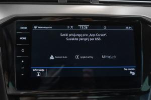 Black Volkswagen Passat 2022 in Vilnius, with an engine capacity of 2.00 L and mileage of 128 thousand km for 23500 €, photo 17 on AUTOMOTO.COM.LV