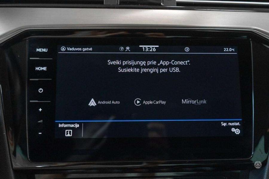 Melns Volkswagen Passat 2022 Viļņa, ar dzinēja tilpumu 2.00 L un nobraukumu 128 tūkst. km par 23500 €, foto 17 vietnē AUTOMOTO.COM.LV