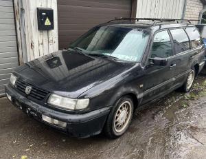 Black Volkswagen Passat 1997 in Kaunas, with an engine capacity of 1.90 L and mileage of 490 thousand km for 990 €, photo  on AUTOMOTO.COM.LV