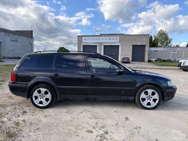 Black Volkswagen Passat 1998 in Vilnius, with an engine capacity of 1.90 L and mileage of 581 thousand km for 1200 €, photo 10 on AUTOMOTO.COM.LV
