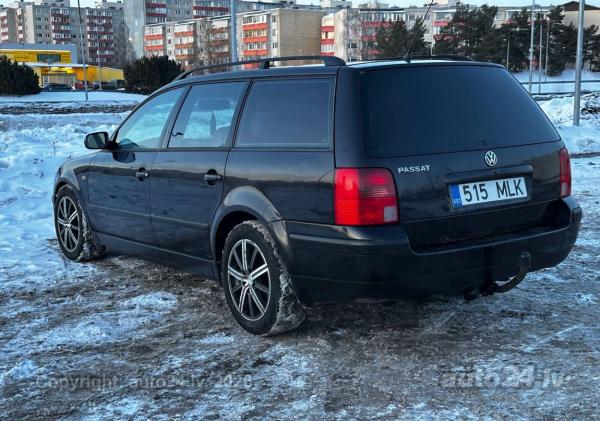 Black Volkswagen Passat 1999 in Tallinn, with an engine capacity of 1.90 L and mileage of 0 thousand km for 799 €, photo 7 on AUTOMOTO.COM.LV