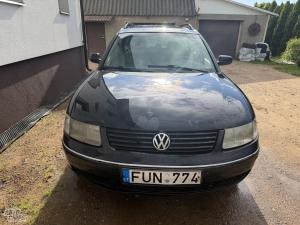 Black Volkswagen Passat 1999 in Vilnius, with an engine capacity of 1.90 L and mileage of 350 thousand km for 570 €, photo 4 on AUTOMOTO.COM.LV