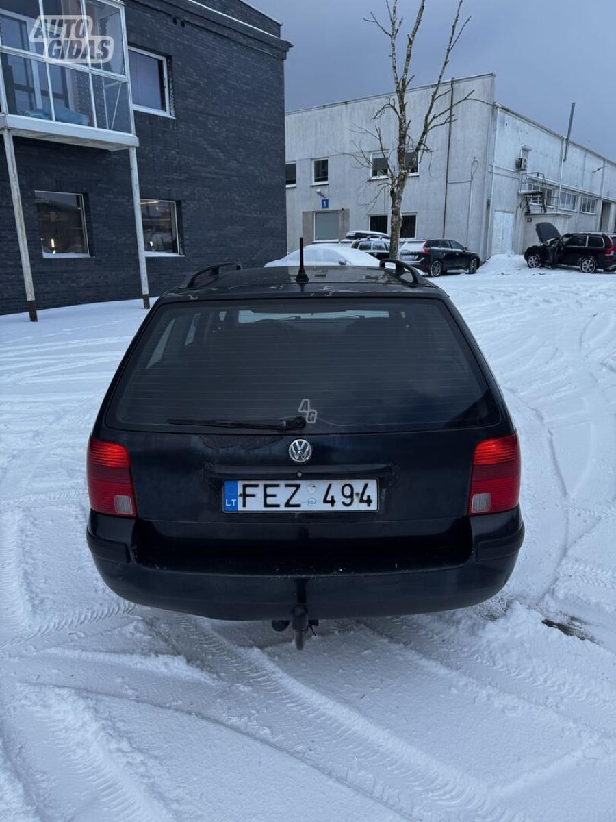 Melns Volkswagen Passat 2000 Klaipėda, ar dzinēja tilpumu 1.90 L un nobraukumu 503 tūkst. km par 850 €, foto 5 vietnē AUTOMOTO.COM.LV