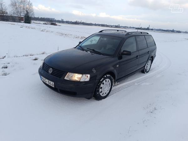 Black Volkswagen Passat 2000 in Marijampole, with an engine capacity of 1.90 L and mileage of 419 thousand km for 1150 €, photo 1 on AUTOMOTO.COM.LV