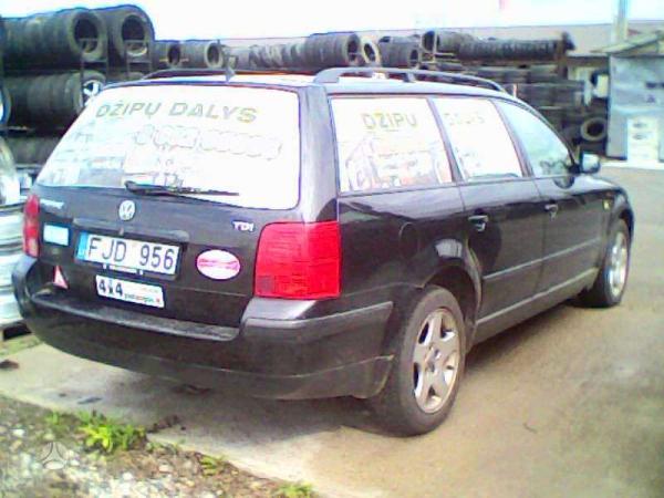 Black Volkswagen Passat 2000 in Vilnius, with an engine capacity of 1.90 L and mileage of 295 thousand km for 350 €, photo 3 on AUTOMOTO.COM.LV