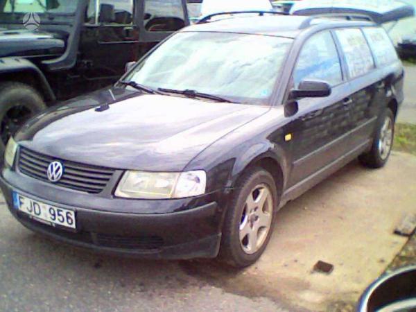 Black Volkswagen Passat 2000 in Vilnius, with an engine capacity of 1.90 L and mileage of 295 thousand km for 350 €, photo 6 on AUTOMOTO.COM.LV