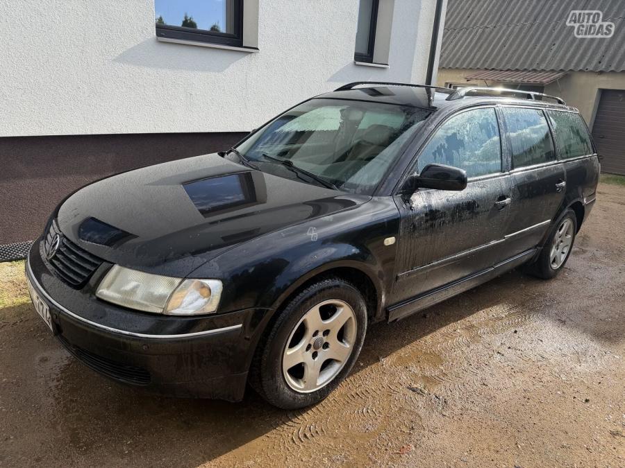 Melns Volkswagen Passat 2000 Viļņa, ar dzinēja tilpumu 1.90 L un nobraukumu 360 tūkst. km par 550 €, foto 5 vietnē AUTOMOTO.COM.LV