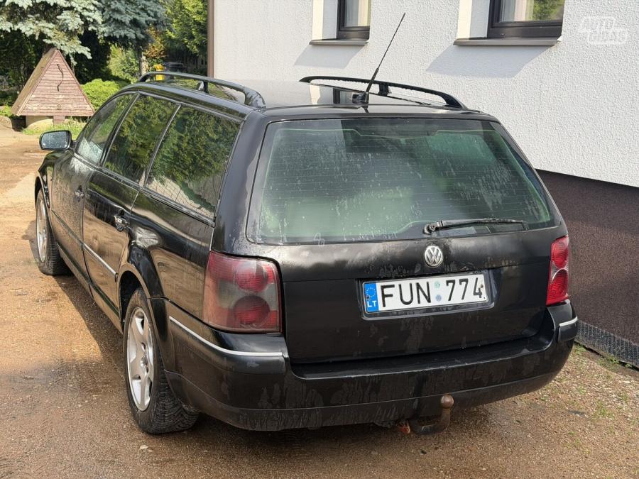 Melns Volkswagen Passat 2000 Viļņa, ar dzinēja tilpumu 1.90 L un nobraukumu 360 tūkst. km par 550 €, foto 6 vietnē AUTOMOTO.COM.LV